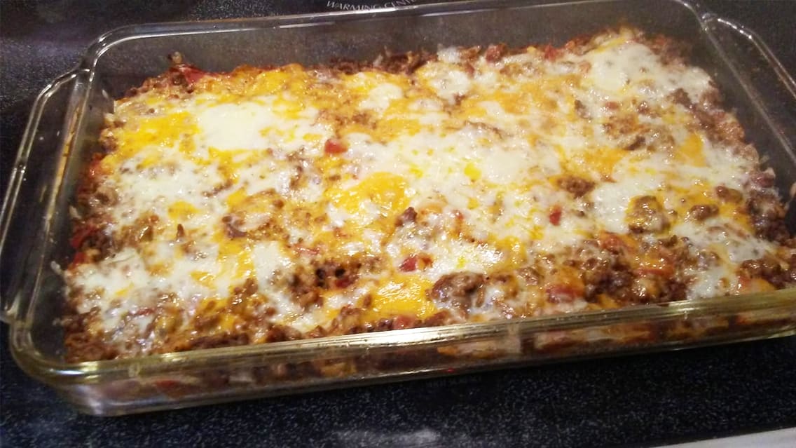 Surprise taco pie - Cakes And Colors