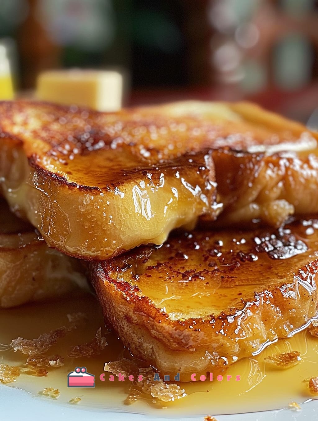 Overnight Crème Brûlée French Toast - Cakes And Colors