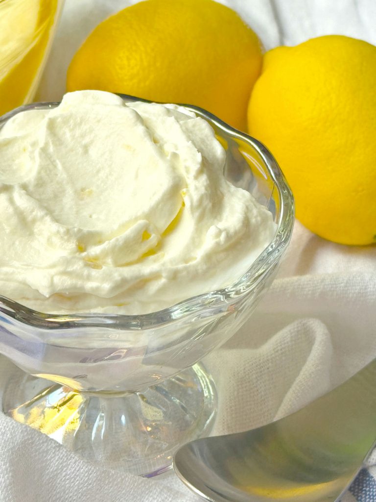 Lemon Syllabub - Cakes And Colors